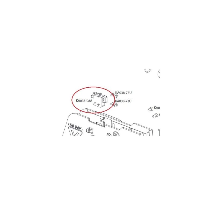Krytac KRISS Vector Bolt Catch Block Assembly