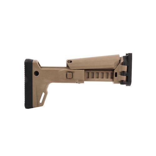 PTS Syndicate Airsoft Kinetic SAS Scar Adjustable Stock Kit - Dark ...