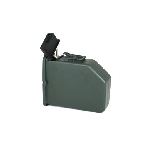 A&K M249 Box Drum Magazine 2500rd | EZDistribution